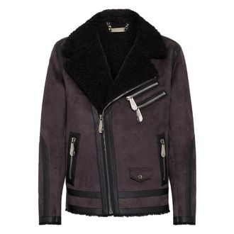 Philipp Plein Herren, Jacken, Schwarzk, MGr&ouml;&szlig;e