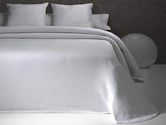 Javier Larrainzar Tagesdecke Bouti, Weiß, 230 x 270 cm