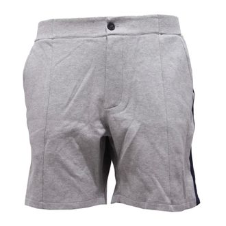 Paolo Pecora Homme, Shorts, Gris, Taille: XL Bermuda Court Gris en Coton