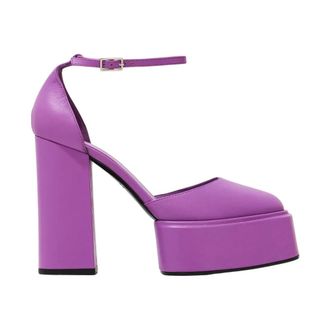 3Juin 3Juin, Femme, Chaussures, Violet, Taille: 36 1/2 EU Talons Plateforme Violets Chaussures &Eacute;l&eacute;gantes