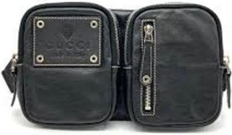 Gucci unisex, Pre-owned, Noir, Taille: ONE Size Sac Banane Pre-owned