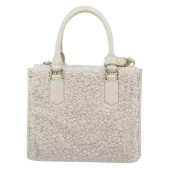 Miu Miu Sac cabas Pre-owned - Femme - Pre-owned - Beige - Taille: ONE Size