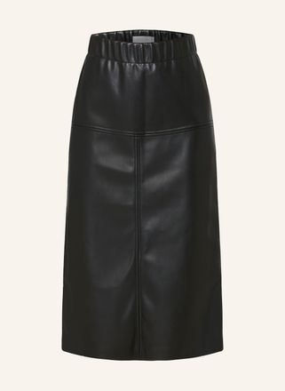 Rich & Royal Rock In Lederoptik schwarz