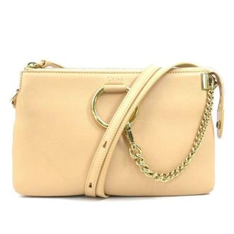 Chlo&eacute; Pre-owned Cuir sacs-ports-paule - Femme - Pre-owned - Beige - Taille: ONE Size
