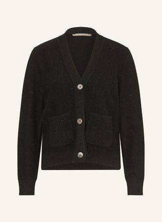 (The Mercer) N.Y. (The Mercer) N.Y. Strickjacke Aus Cashmere Mit Pailletten schwarz