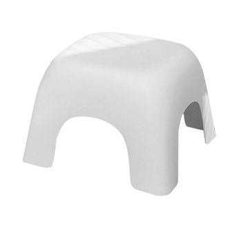 BESPORTBLE TOKIDNY Kompakter Rutschfester Kunststoff Tritthocker f&uuml;r Badezimmer und Toilette Gro&szlig;er Fu&szlig;hocker mit Hoher Tragkraft Platzsparend und Vielseitig f&uuml;r