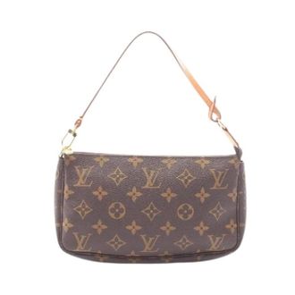 Louis Vuitton Sac &agrave; main Pre-owned Pochette Accessoires Monogram - Femme - Pre-owned - Brun - Taille: ONE Size