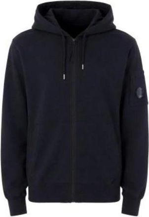C.P. Company C.p. Company, Homme, Sweatshirts et sweats &agrave; capuche, Bleu, Taille: L Zip-throughs