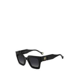 Carolina Herrera Femme, Accessoires, Noir, Taille: 49 MM Lunettes de soleil carr&eacute;es
