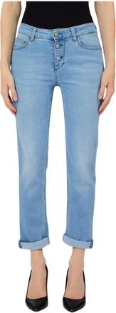 Liu Jo Femme, Jeans, Bleu, Taille: W25 Monroe Cropped Jeans