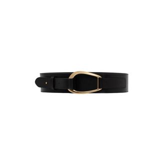 Twinset Breiter Lederg&uuml;rtel - - Accessories - Damen - Schwarzk - M