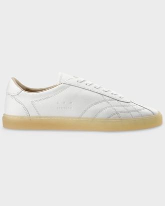 Copenhagen Retro-Sneaker aus genarbtem Nappaleder mit Label-Gravur in