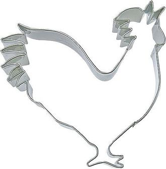 Städter Ausstechform, 18/8 Edelstahl, Silber, 30 x 30 x 8 cm