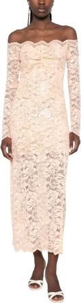 Paco Rabanne Femme, Robes, Rose, Taille: 38 FR Maxi Robes