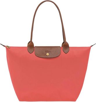 Longchamp Femme, Sacs, Rouge, Taille: ONE Size Sac bandouli&egrave;re avec fermeture &eacute;clair