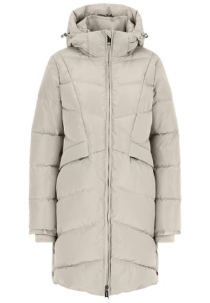 Covered Damen Steppmantel Adele2, Gr&ouml;&szlig;e:XL, Farbe:Beige