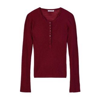 Patrizia Pepe Langarmshirt - - Tops - Damen - Rot - XS