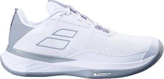 Babolat Femmes SFX Evo Clay Chaussures De Tennis Chaussure Terre Battue Blanc - Gris Clair 42,5