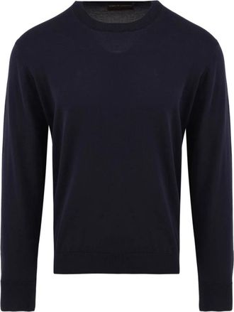 FILIPPO DE LAURENTIIS Homme, Pulls, Bleu, Taille: XL G.Collo ML Sweater