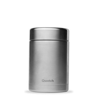Qwetch Isotherme Lunchbox - Edelstahl 500ml - Lebensmitteldose aus Edelstahl - 5h Warm & 7h Kalt - BPA-frei, Wasserdicht- Lunchbox für Büro, Picknick, Wander