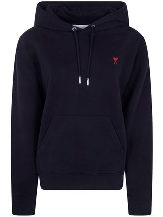 Ami Red Ami De Coeur Hoodie