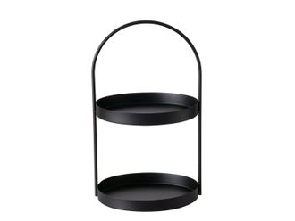 Boltze Joko Etagere schwarz 44cm (1 St&uuml;ck)