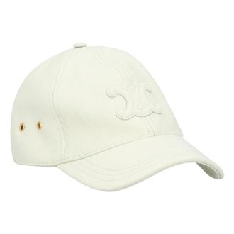 Celine Triomphe Baseball Cap - - Accessories - Damen - Beige - L