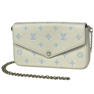 Louis Vuitton Pochette Vintage Pre-owned - Femme - Pre-owned - Blanc - Taille: ONE Size