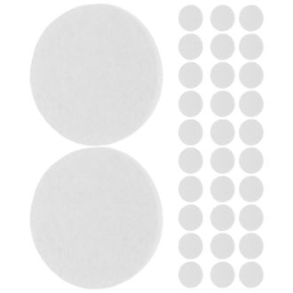 BESPORTBLE TOYANDONA 200 St&uuml;ck Baumwoll Diffusorpads 22mm Ersatzduftpads f&uuml;r &Auml;therische &Ouml;le Runde Duftkissen f&uuml;r Auto L&uuml;ftungsschlitze Armband Nachf&uuml;llpads und M