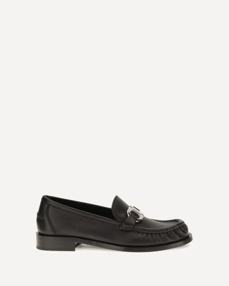 Ferragamo Leather Loafers Female 5.5