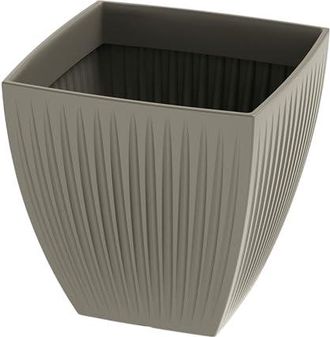 Prosperplast Blumentopf Latia Square MIDL, &Oslash;48 x 48 cm, Mocca