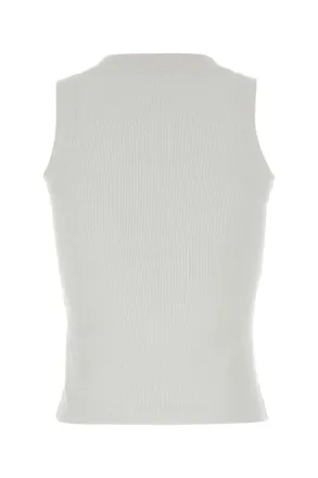 Off-white White-Black Exterior: Cotton Elastane Maglie Sweater