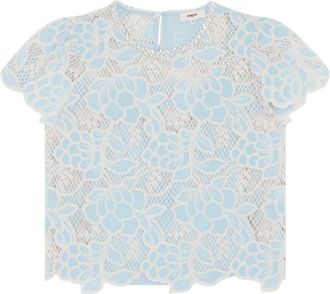 Suncoo Femme, Blouses et Chemises, Bleu, Taille: 40 FR Top