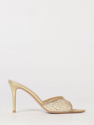Gianvito Rossi Mules &agrave; talon aiguille Rania orn&eacute;es de cristaux