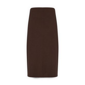 Elena Miro Bleistiftrock aus Milano-Stich - - Skirts - Damen - Braun - XL
