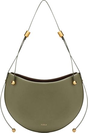 Furla Crossbody Bags - Furla Moonstone M Shoulder Bag - Gr. unisize - in Gr&uuml;n - f&uuml;r Damen
