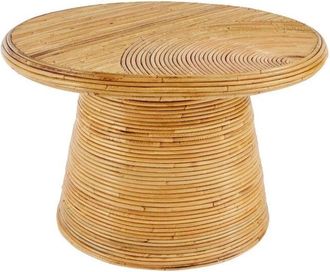 Atmosphera Atmosphera - Table Basse en Rotin Tanae 70cm Naturel