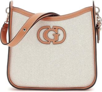 Guess Femme, Sacs, Beige, Taille: ONE Size Sebina Bucket