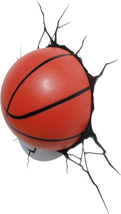 Philips 3D Deco Light 14201 3D LED Lampe Basketball