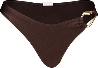 Zimmermann Femme, Maillots de bain, Brun, Taille: 42 FR Chocolate Ascension Trim Bikini Pant
