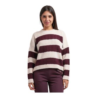Relish Pull &agrave; col rond - Femme - Pulls - Blanc - Taille: 42 FR