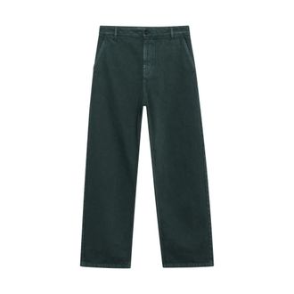 Miu Miu Gabardine Hose - - Trousers - Damen - Gr&uuml;n - M