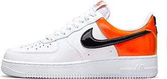 Nike Nike - Air Force 1 07 Ess W - DJ9942103 - Couleur: Blanc-Orange - Pointure: 40.5 EU