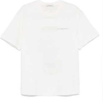 Ih Nom Uh Nit IH NOM UH Nit, Homme, Tops, Blanc, Taille: 2XL T-shirt Blanc en Coton avec Logo Imprim&eacute;