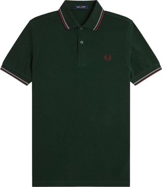 Fred Perry Homme, Tops, Vert, Taille: XL Polo M3600