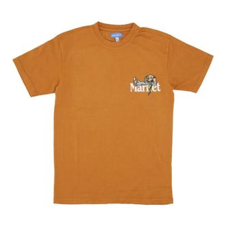 Market Better Call Bear Tee - - Tops - Herren - Orange - M