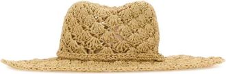 Valentino Garavani Femme, Accessoires, Beige, Taille: 57 CM Escape Hat