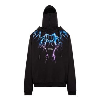 Phobia Archive Lightning Balaclava Hoodie - - Sweatshirts & Hoodies - Herren - Schwarzk - XL