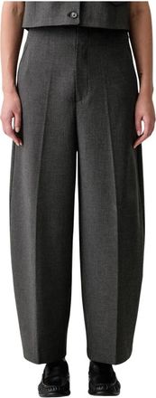 Marc O'Polo Pantalon large - Femme - Pantalons - Gris - Taille: 40 FR