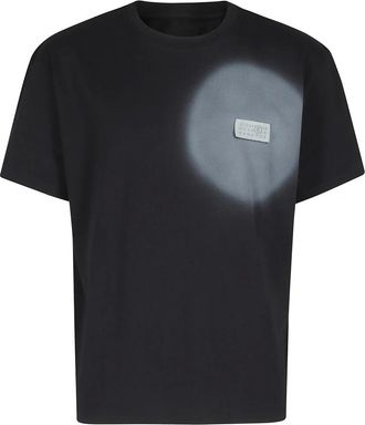 Maison Margiela Homme, Tops, Noir, Taille: M Spray T-Shirt
